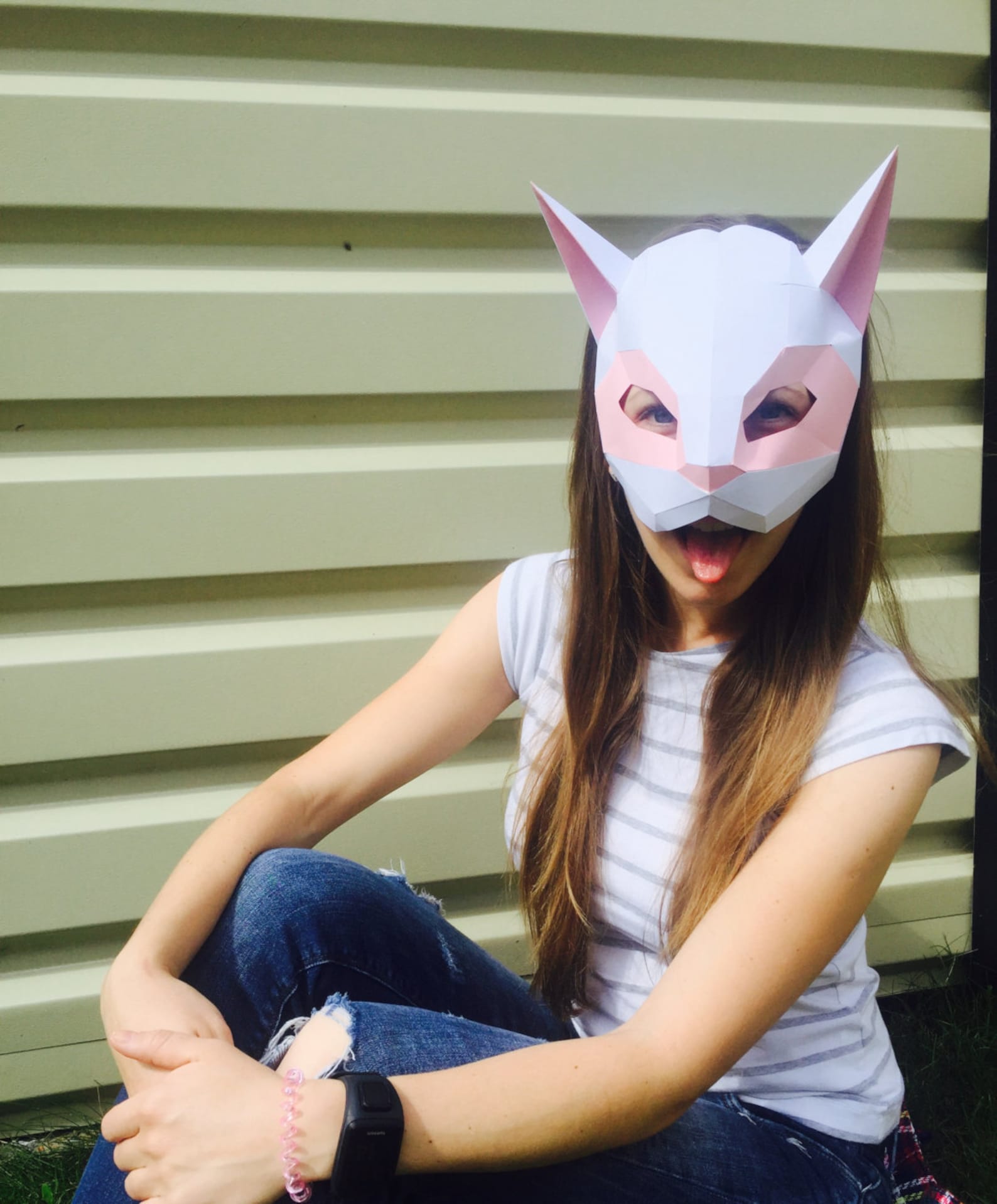 PDF Cat Mask/paper Cat Mask/diy Mask/fancy Dress/halloween Mask ...