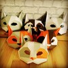 Low Poly Mask/pdf Half Mask/diy Mask/paper Mask/fancy Dress/halloween ...