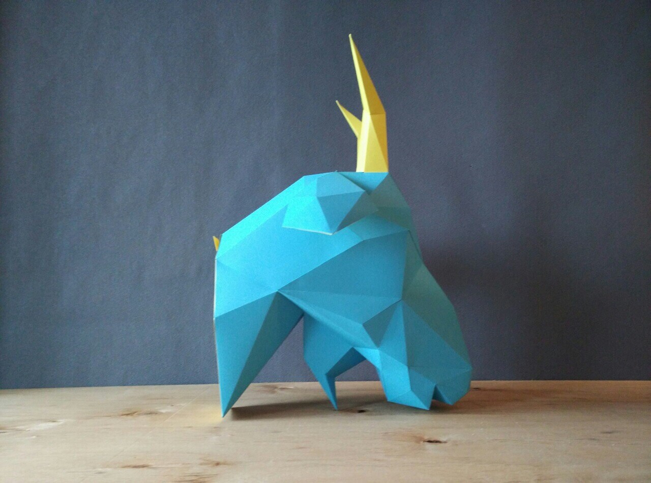 Large Goat DIY Kit/papercraft Goat/3d Template/goat Model/goat ...