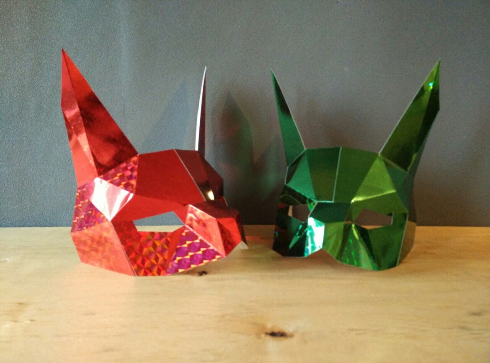 PDF Rabbit Half Mask/animal Head/paper Mask/diy Easter Mask/easter ...
