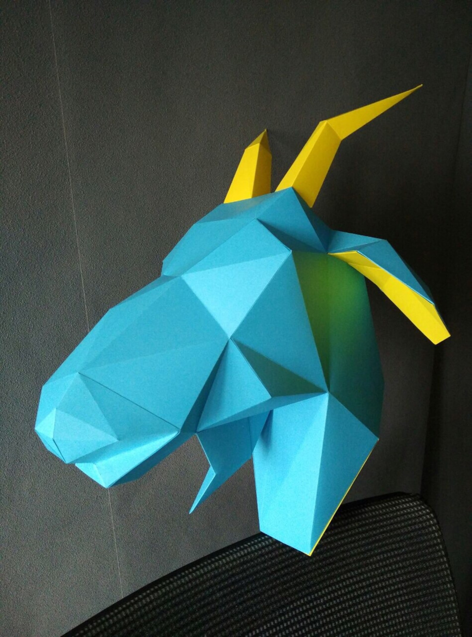 PDF Goat DIY Kit/papercraft Goat/3d Template/goat Model/goat Sculpture ...