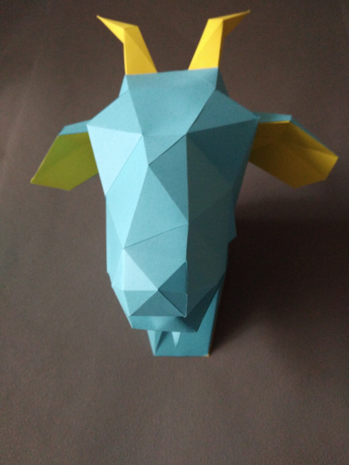 Goat DIY Kit/papercraft Goat/3d Template/goat Model/goat Sculpture ...