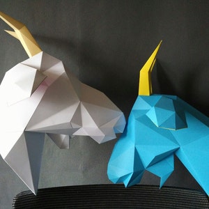 PDF Goat DIY Kit/papercraft Goat/3d Template/goat Model/goat Sculpture ...