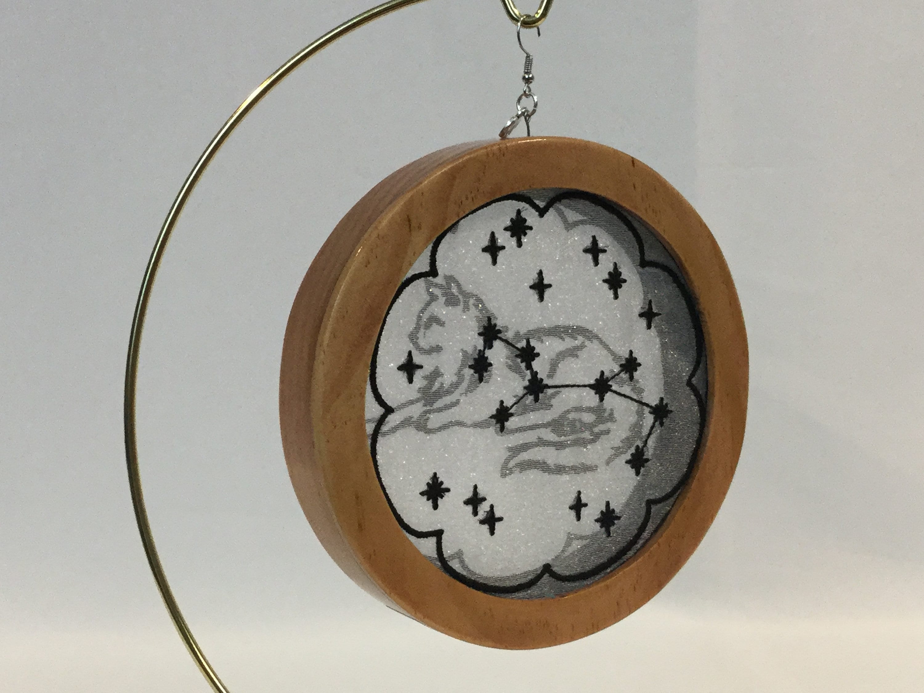 3-D Felis Star Constellation Silhouette Ornament; Cat Lover, 2020 Charm ...