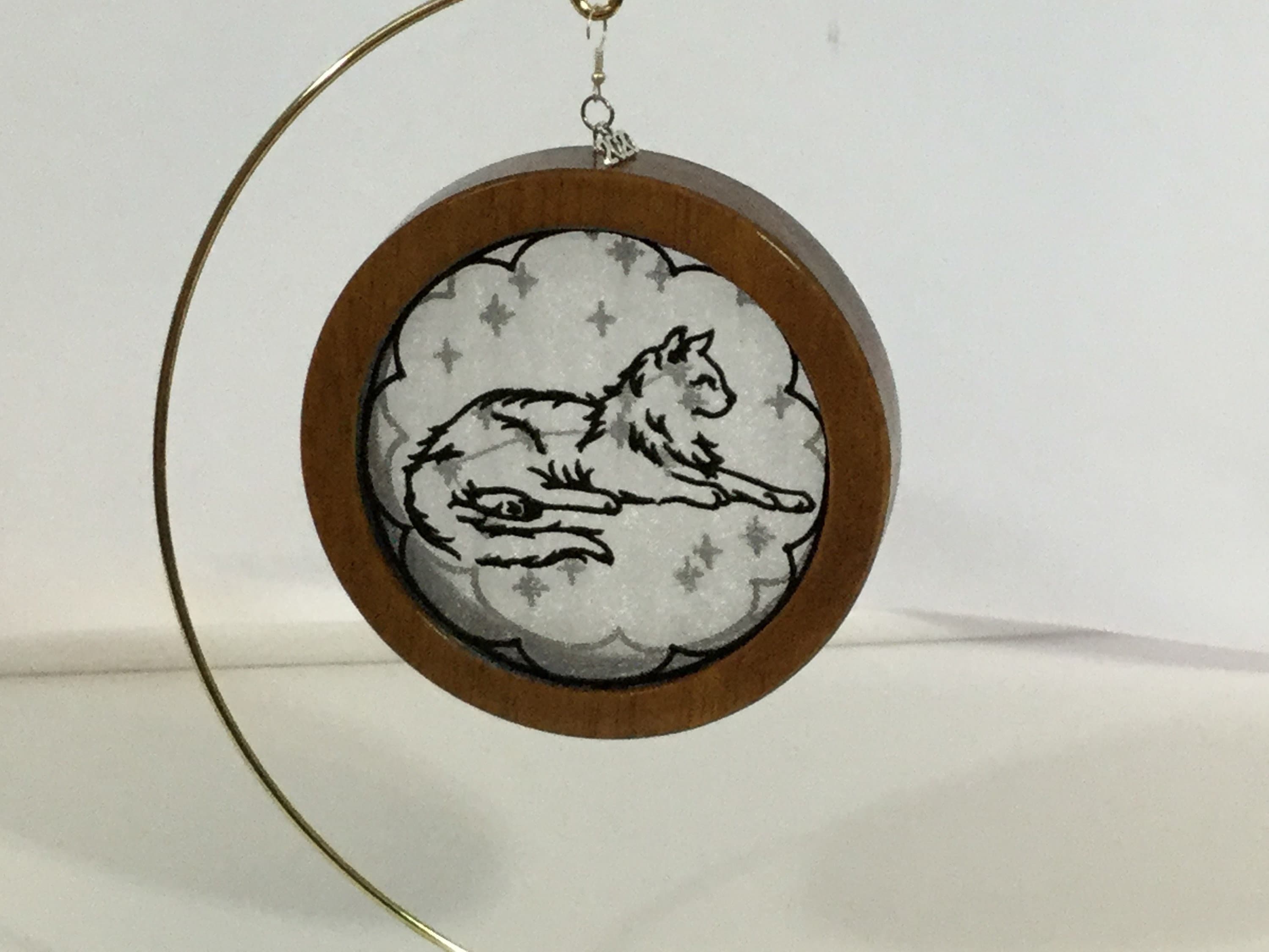 3-D Felis Star Constellation Silhouette Ornament; Cat Lover, 2020 Charm ...