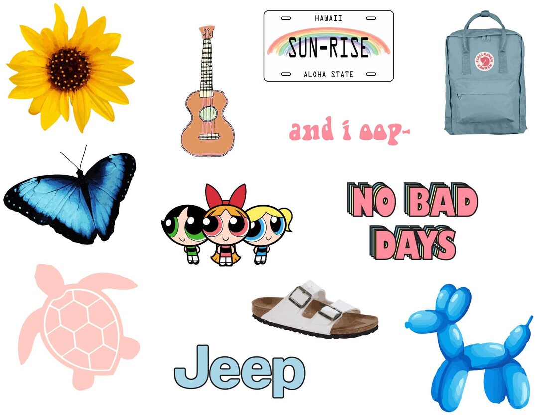 VSCO STICKER PACK - Etsy