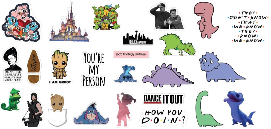 You're My Person Sticker Bundle - Etsy