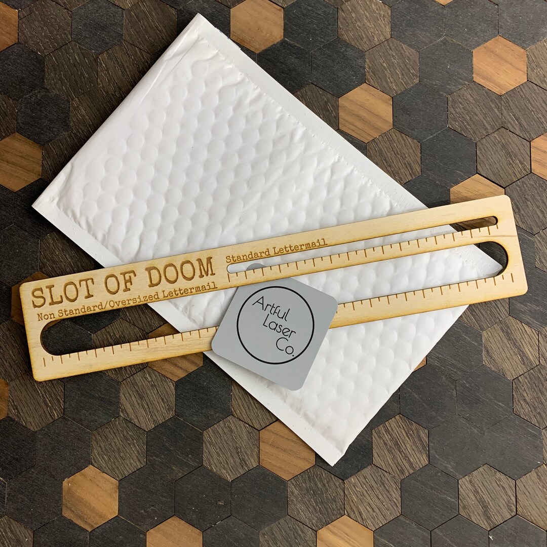 MINI Slot of Doom Lettermail Sizer for Canadian Sellers. - Etsy