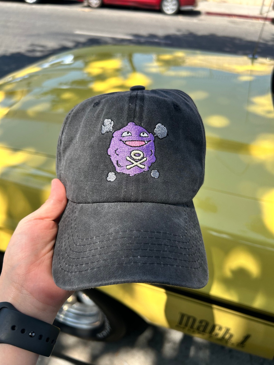 Koffn Hat | Toxic | Spooky Hat - Etsy