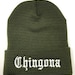 Chingona Beanie ( Old English Text ) - Etsy