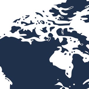 PRINTABLE // Navy Blue World Map Navy Blue Navy World Map Navy Blue ...