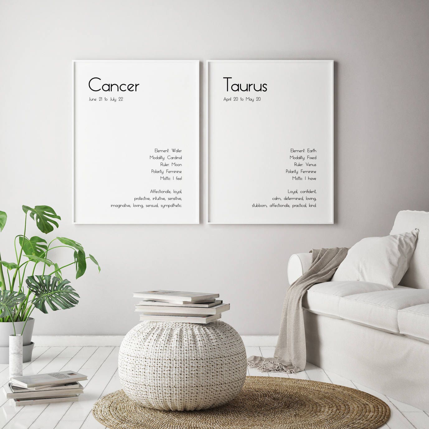 PRINTABLE // Cancer Zodiac Sign Gift Cancer Gift Cancer | Etsy