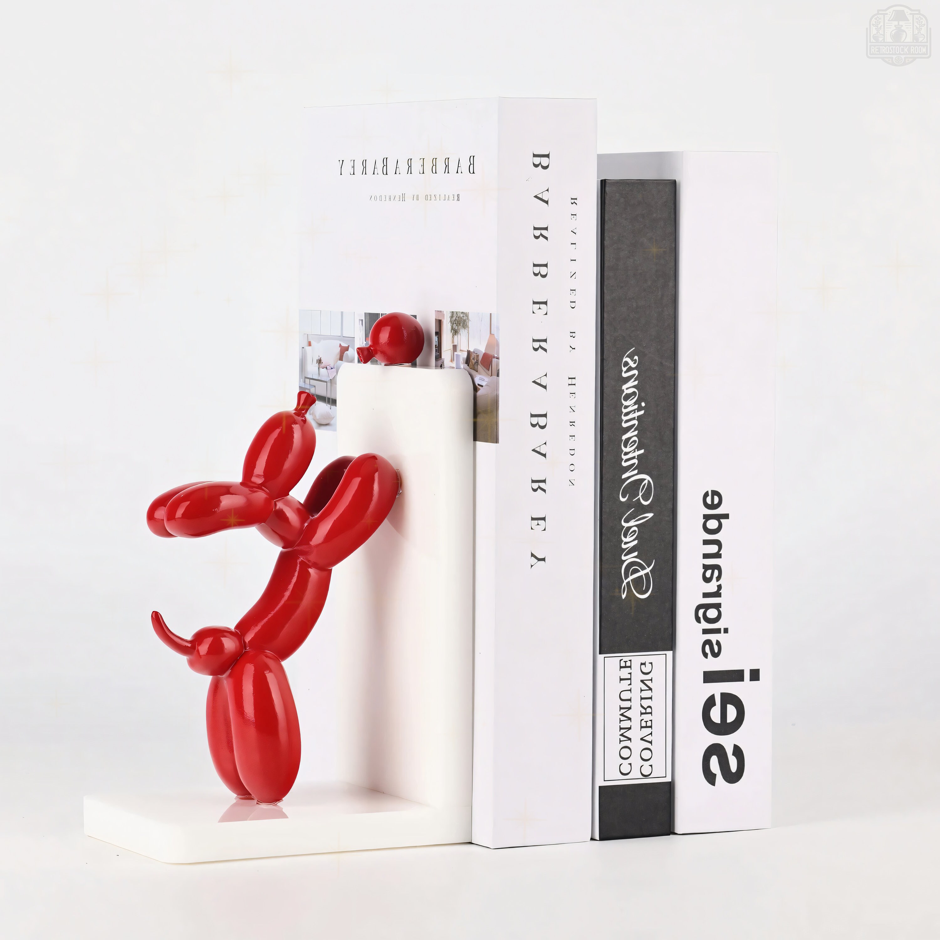 Balloon Dog Bookend Home Decor Book Holder Dog Balloon Modern Design ...
