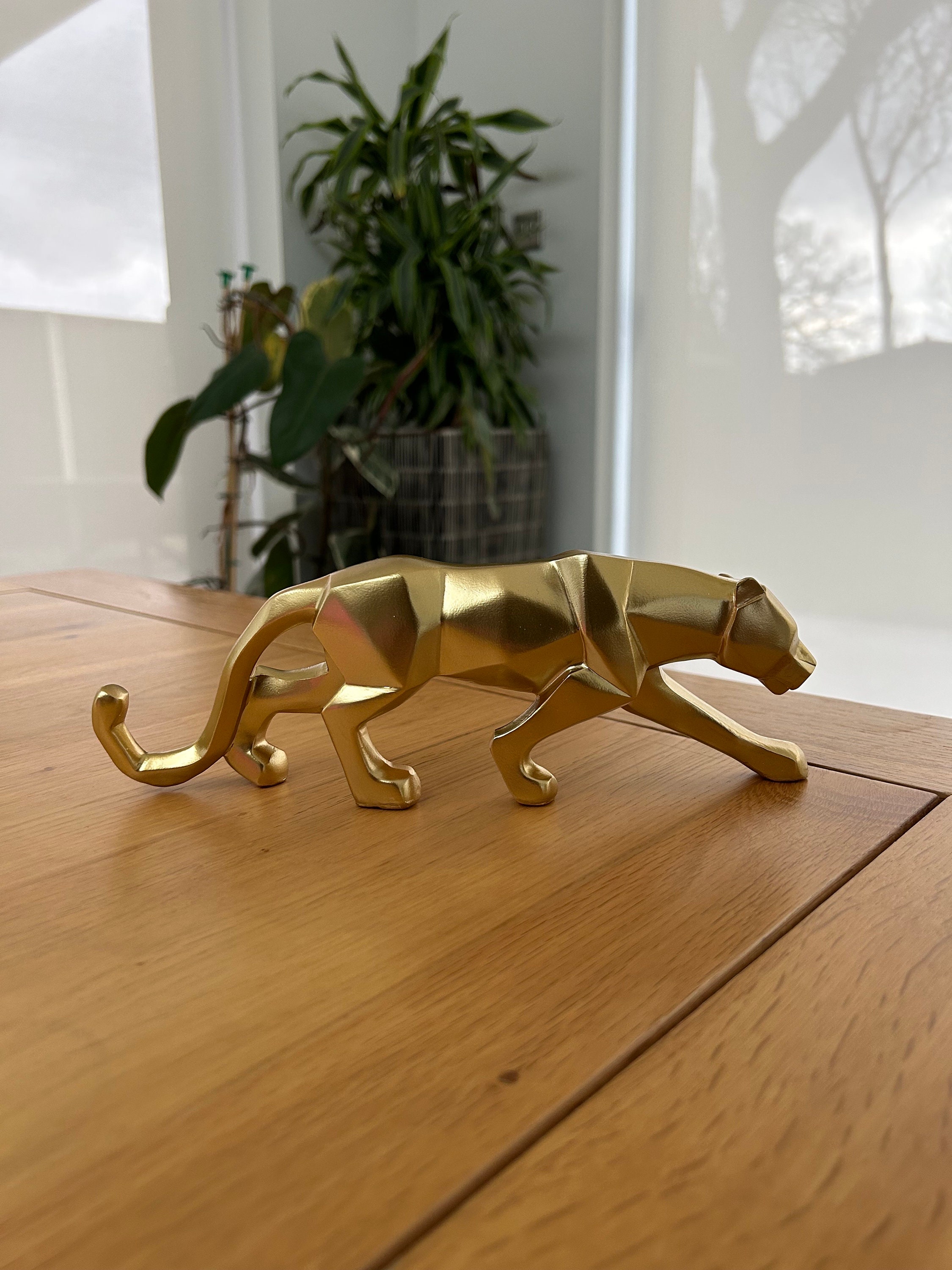 Prowling Panther Model Jaguar Figurine 3D Design Home Design Figurine ...