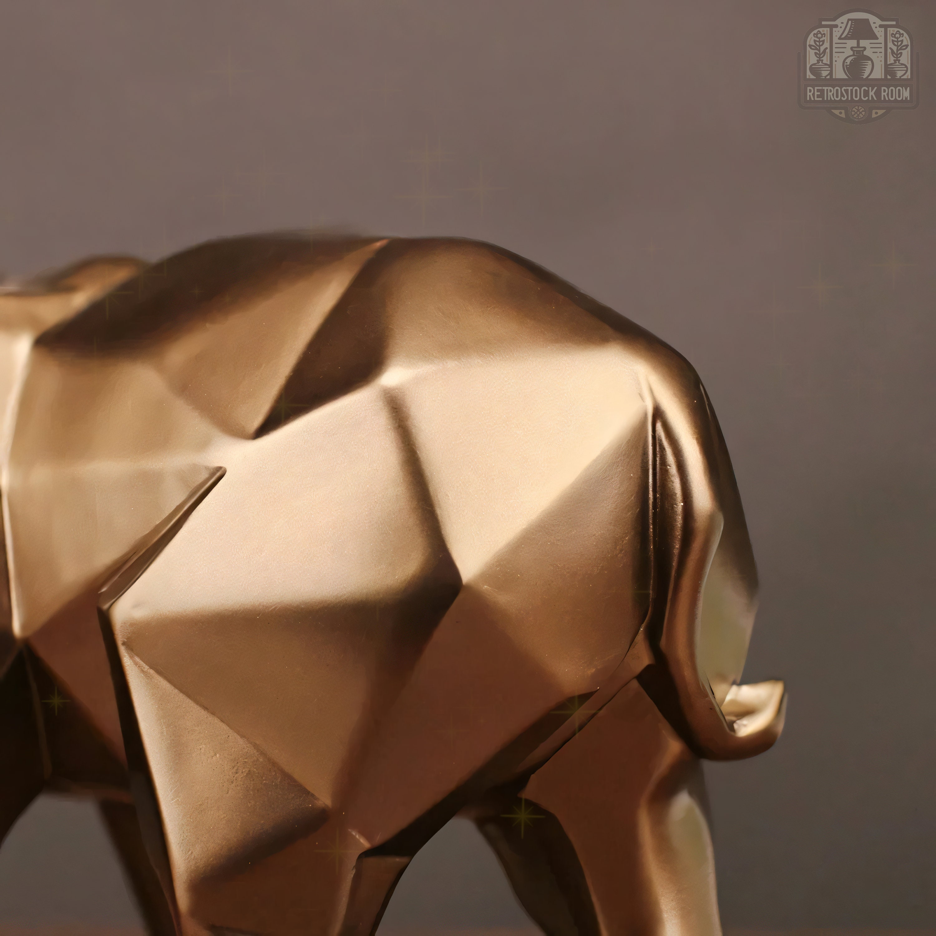 Elephant Model Geometric Model Animal Elephant Figurine 3D Abstract ...