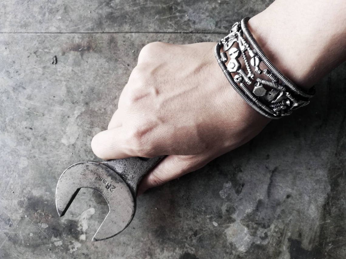Bracelet vis femme - Etsy France
