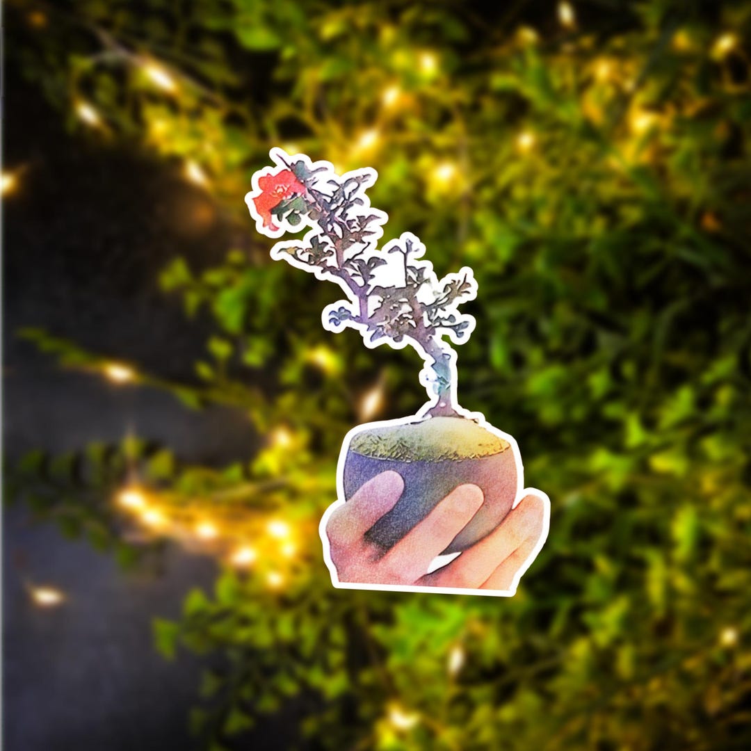 RM Kim Namjoon Plum Bonsai Subtle BTS Army Glossy Vinyl Sticker ...