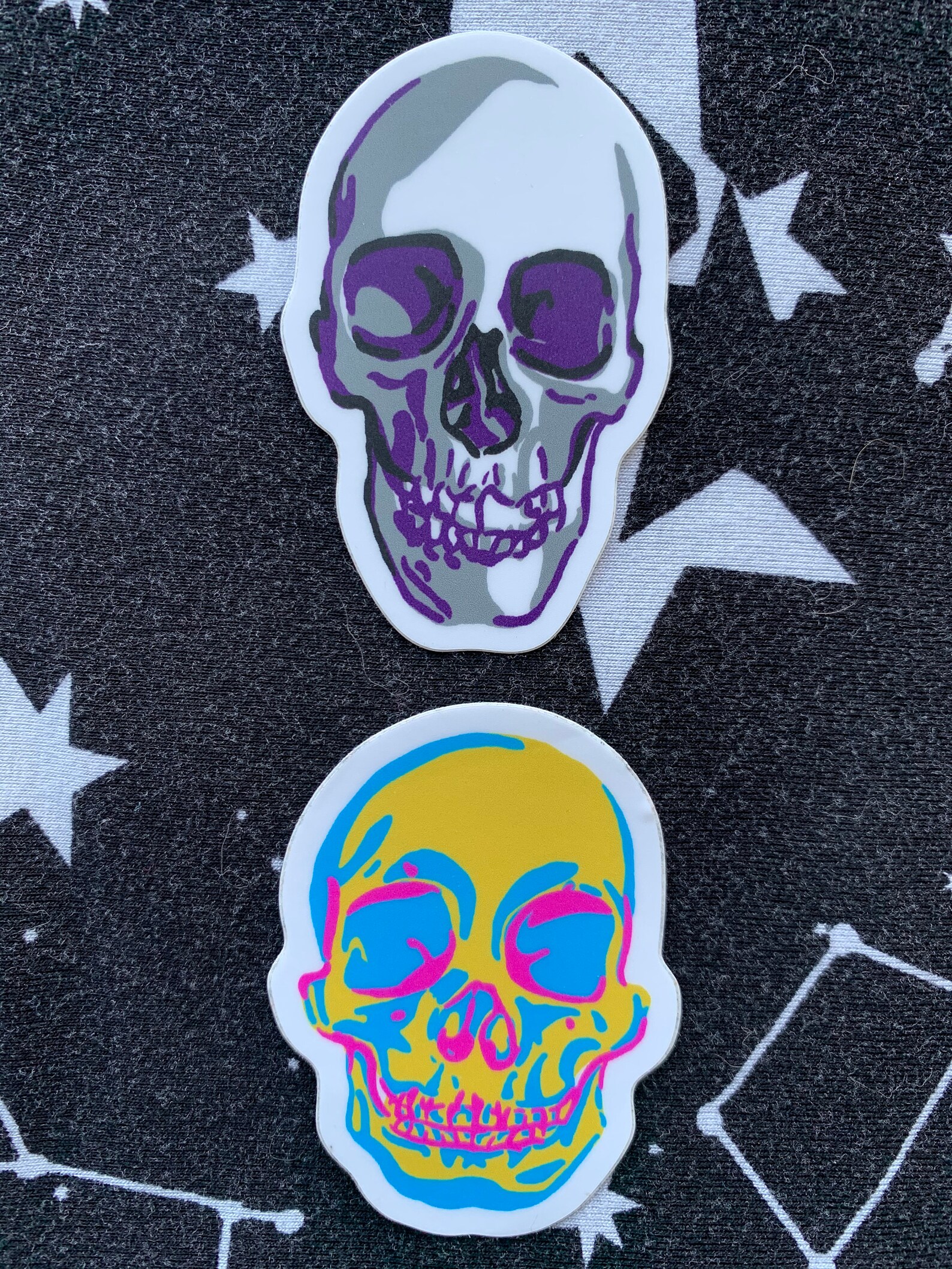 LGBTQ Pride Die Cut Vinyl Human Skull Stickers - Etsy