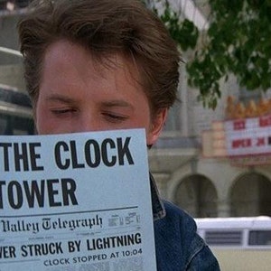 Back to the Future Save the Clock Tower Flyer - Etsy