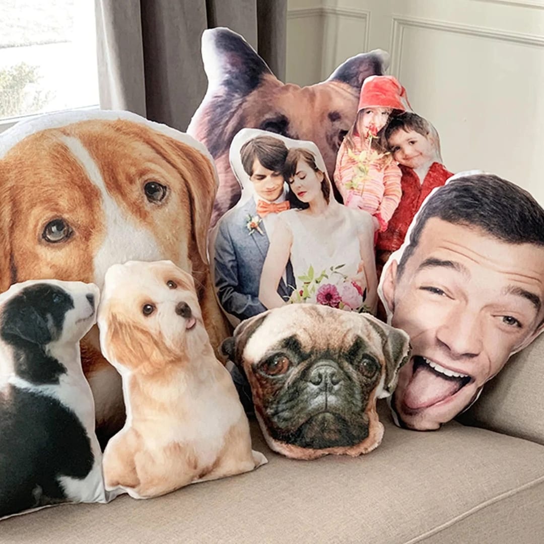 Custom Shaped Pillow From Photo, Personalized 3D Pillow, Custom Pet ...
