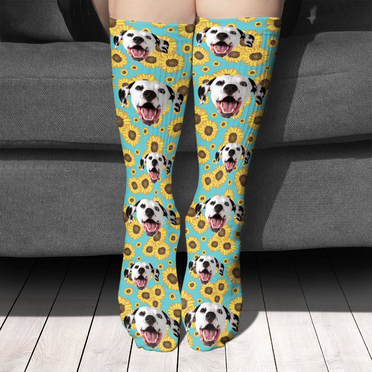 Customized Dog Socks, Put Your Face Dog on Custom Socks, Dog Lovers ...