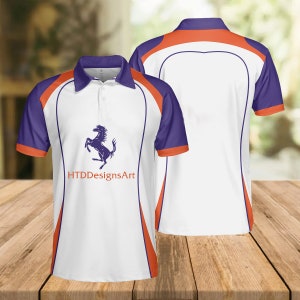 Custom Performance Polo Your Text Logo Business Polo Shirt,custom Polo ...
