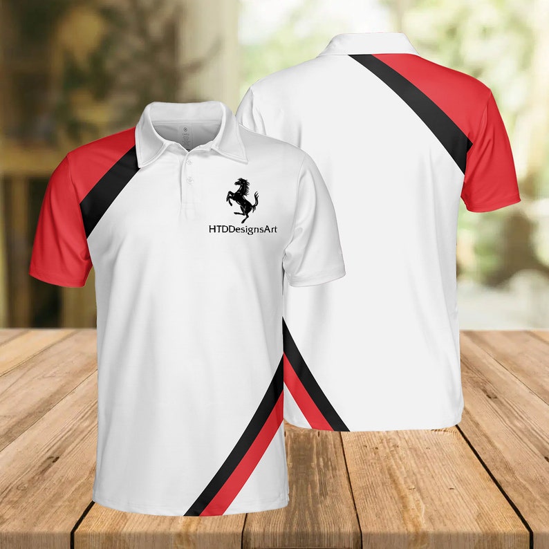 Custom Performance Polo Your Text Logo Business Polo Shirt,custom Polo ...