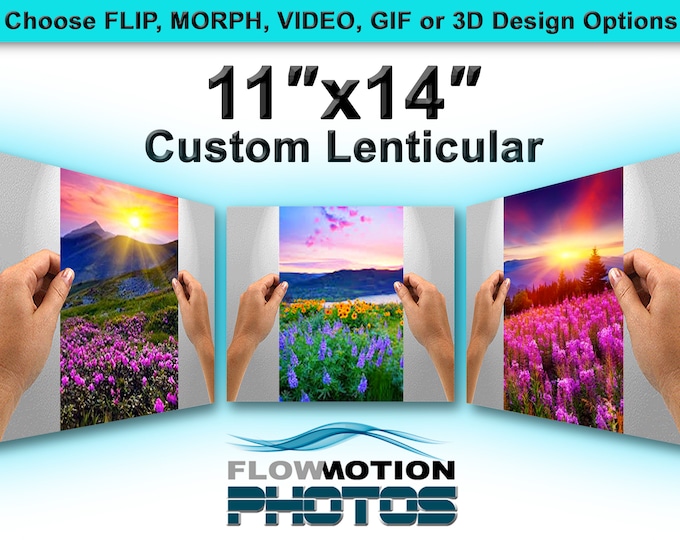 11x14 POSTER Custom Lenticular - Etsy