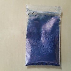 Blue Flame Mica Pigment-safe for Face and Body - Etsy