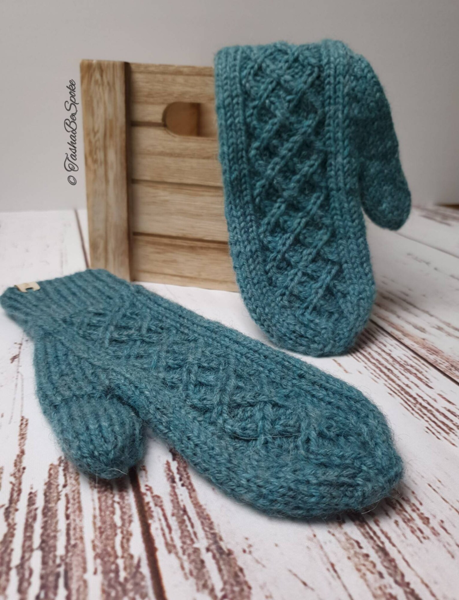 Women Wool Mittens Hand Knit Mittens Winter Luxury Gloves - Etsy UK