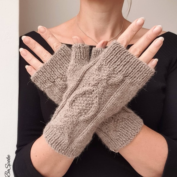 Mittens Fingerless - Etsy