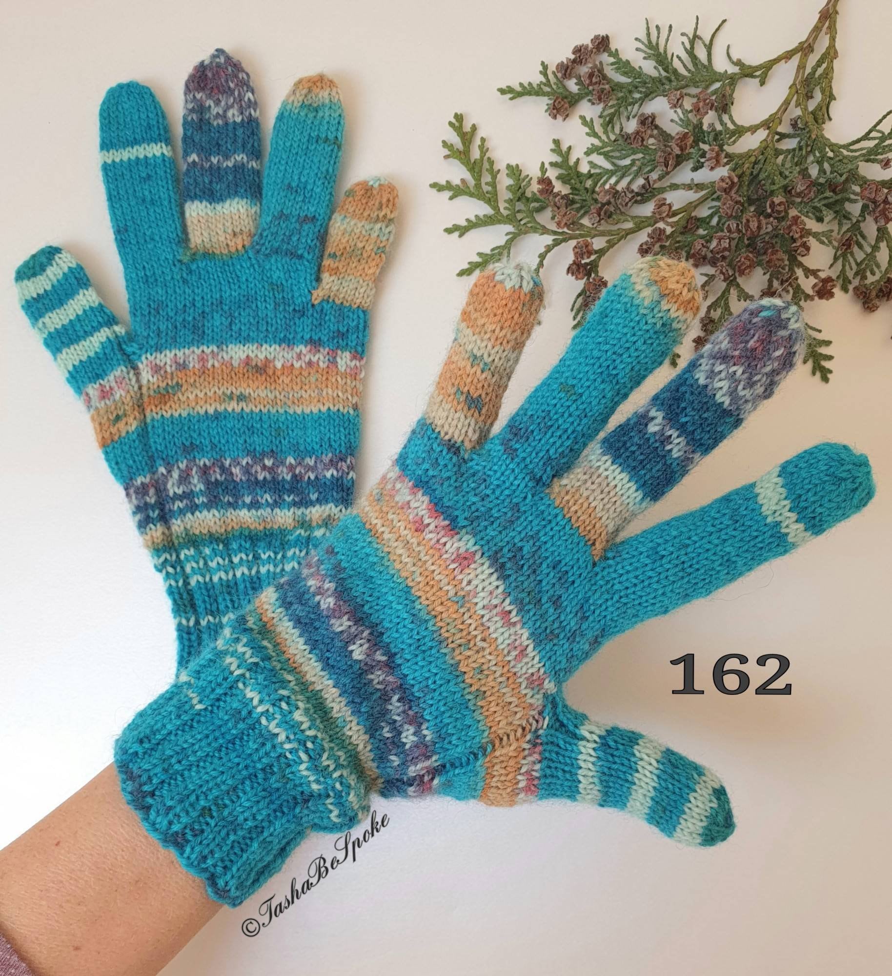 Hand Knitted Wool Gloves Unisex Knit Gloves Women Knit - Etsy UK