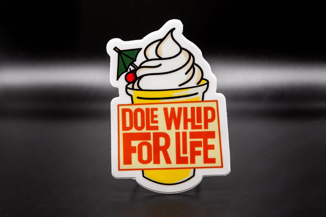 Dole Whip Inspired Sticker Capture Your Summer Vacation Memories With ...