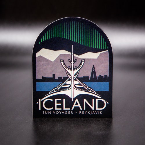 Reykjavik Iceland Sticker - Etsy