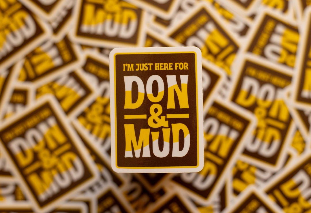 Don & Mud Sticker: San Diego Baseball Broadcasters Vinyl Decal - Etsy
