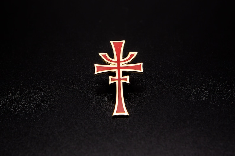 Brotherhood of the Cruciform Sword Enamel Pin. Fanmade Prop - Etsy