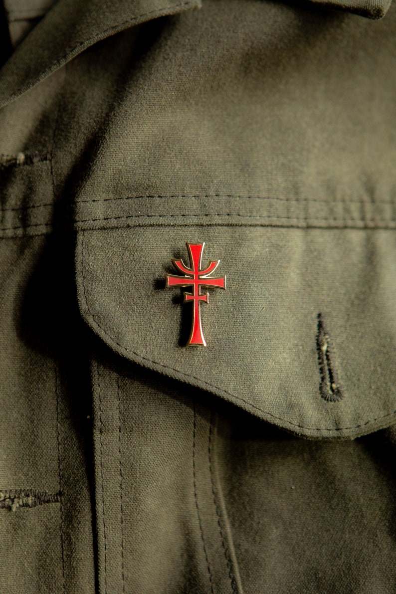 Brotherhood of the Cruciform Sword Enamel Pin. Perfect for - Etsy