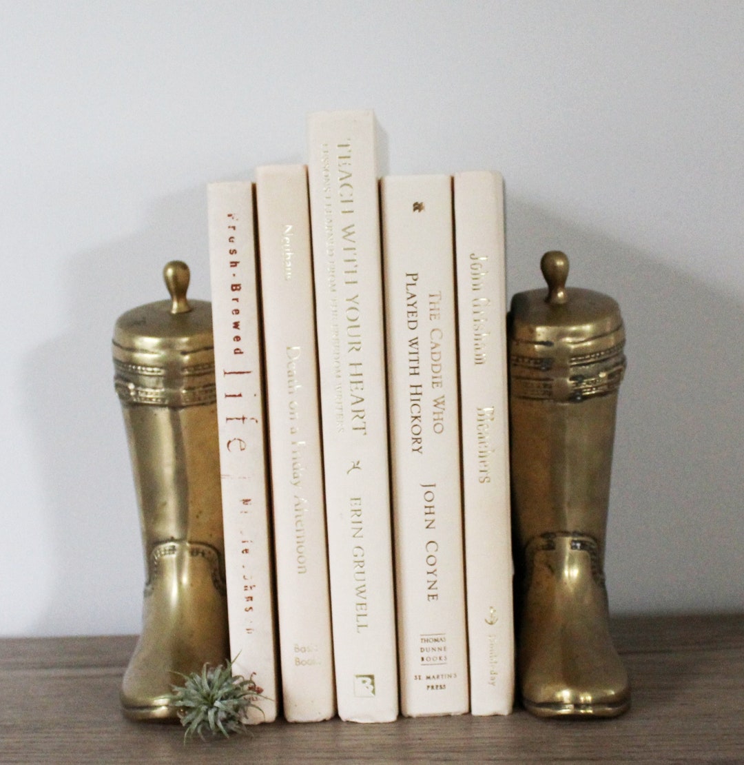 5 Cream Book Set, Photo Prop, Ivory Books, Bookshelf Decor, Instant ...