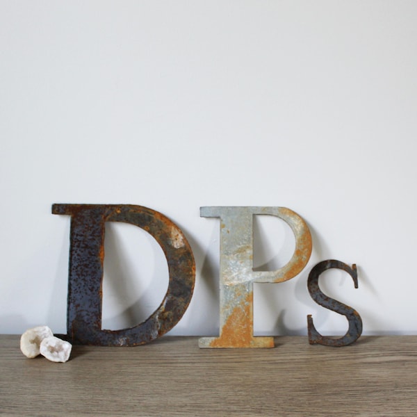 Rustic Letter Wall Decor - Etsy