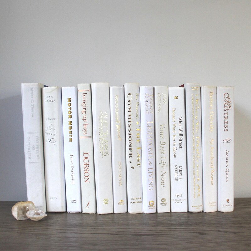 Decorative Books - Etsy