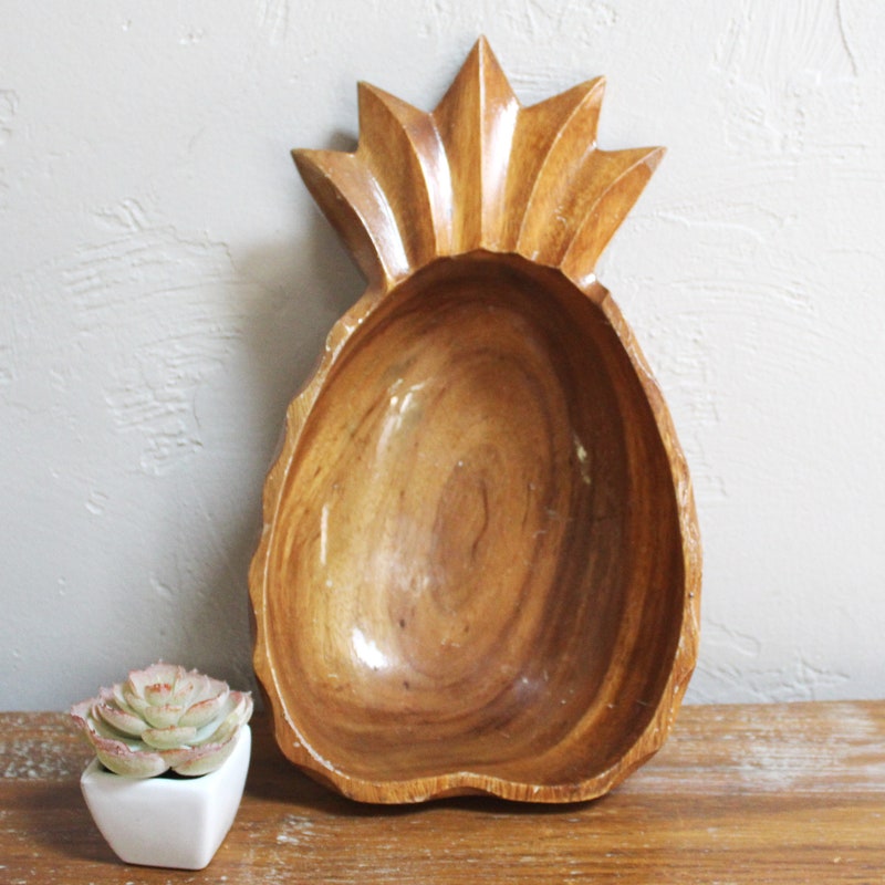 Wood Pineapple - Etsy