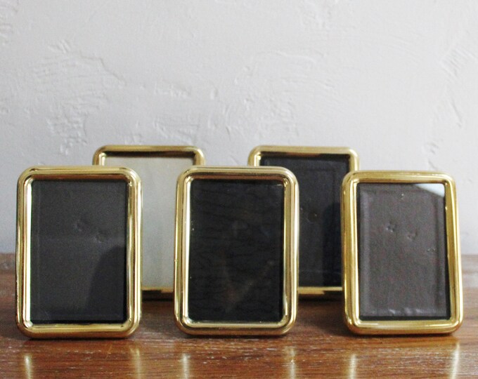 Choose Vintage 4x5 Solid Brass Frame 4x6 Small Rectangle Frame Photo ...