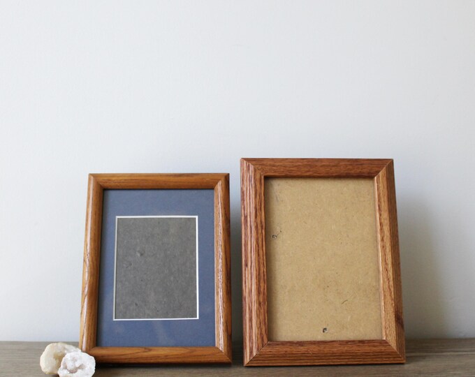 Choose 5x7 Vintage Wood Frame Rectangle Frame 4x6 Photo Frame Standing ...