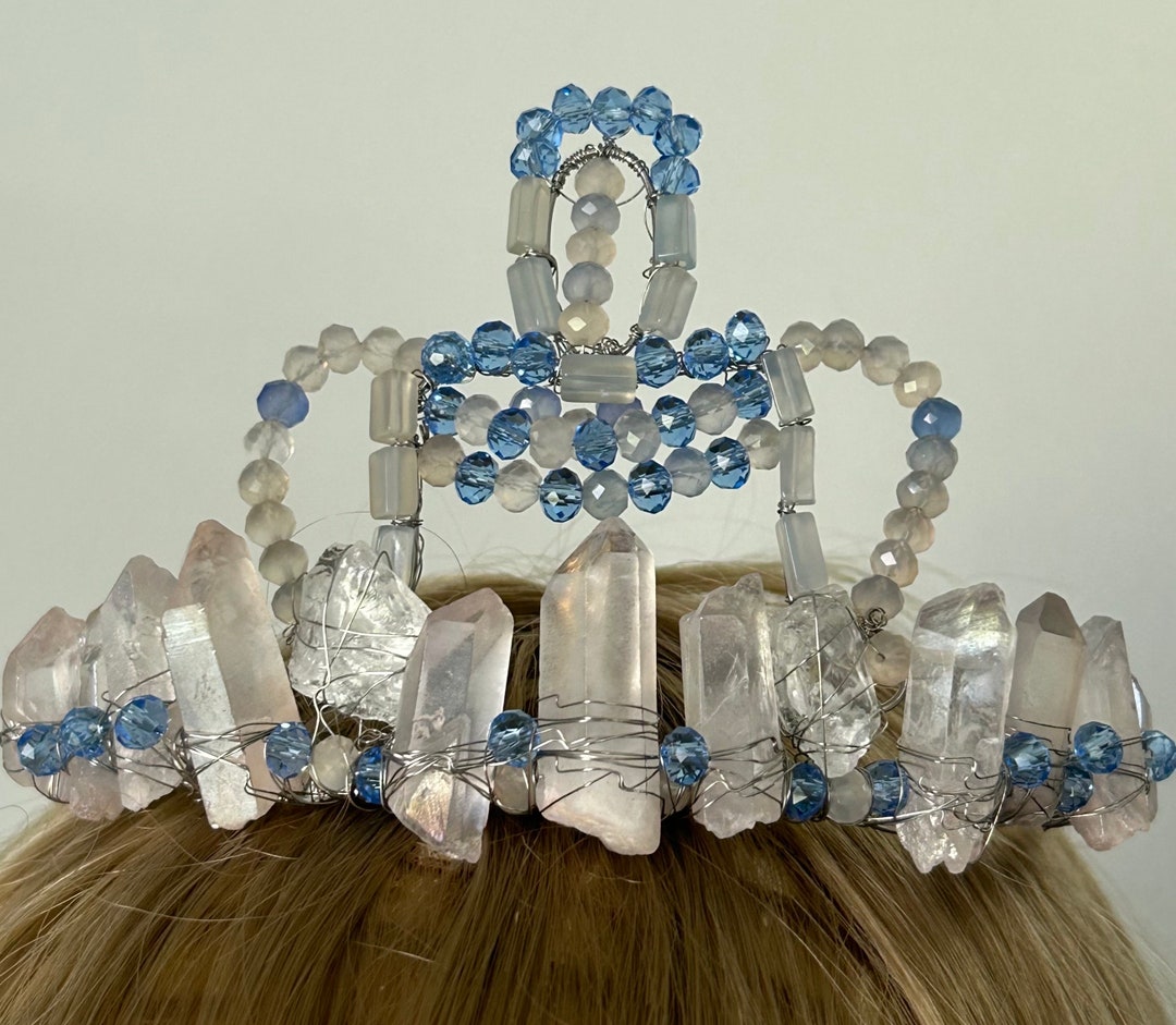 Crystal and Gemstone Tiara Crown - Etsy