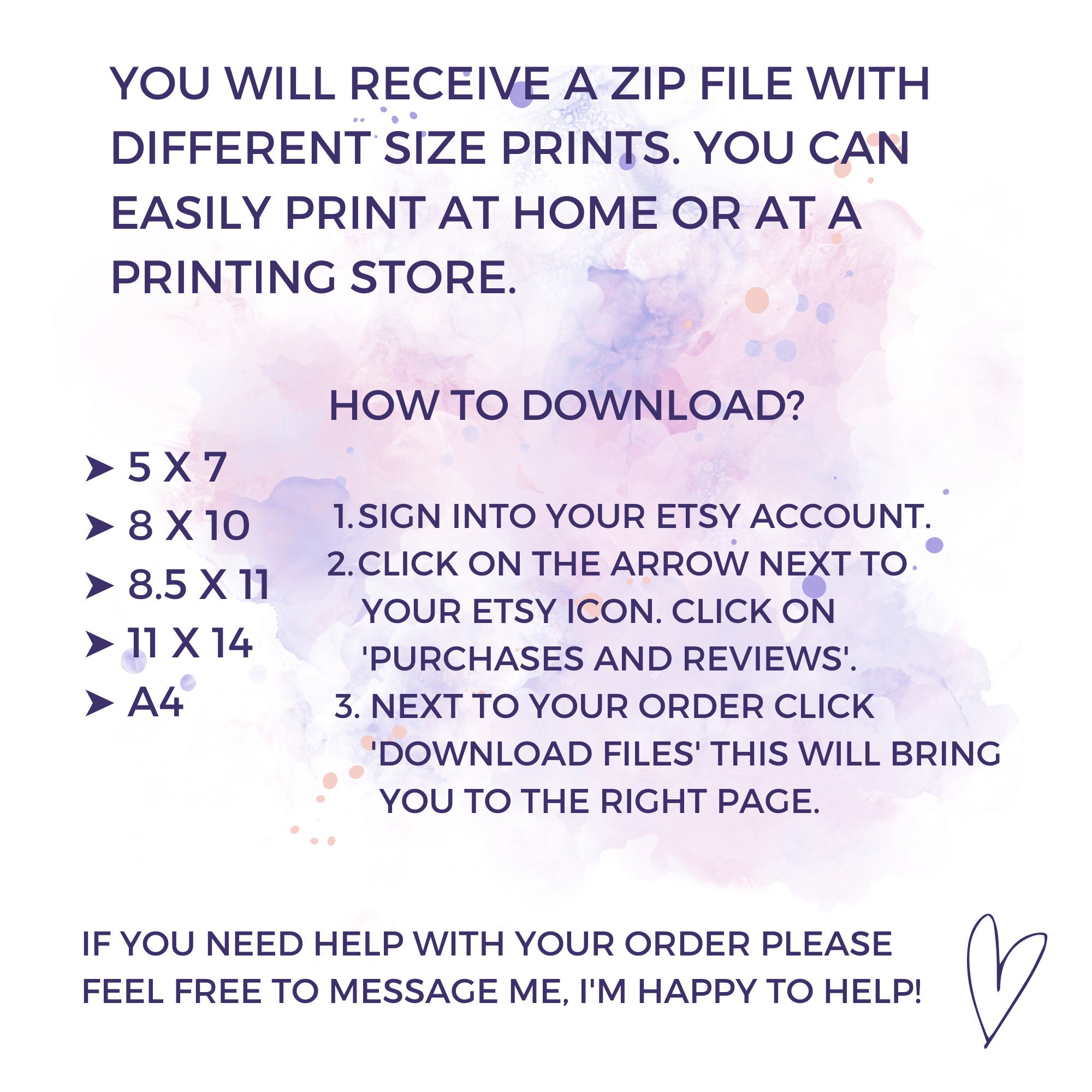 Positive Reminder Poster Wall Print. Things to Remember Wall Decor for ...