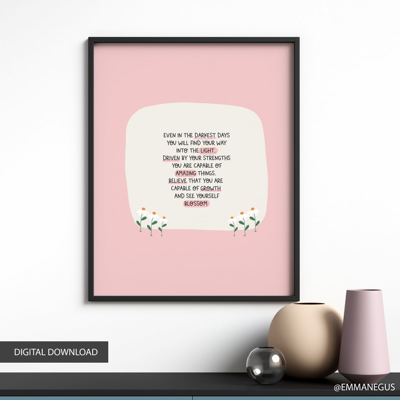 School Counselor Poster Positive Message, Mental Health Poster, Be Kind ...