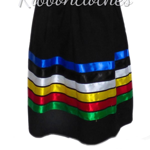 Native Ribbon Skirt - Etsy