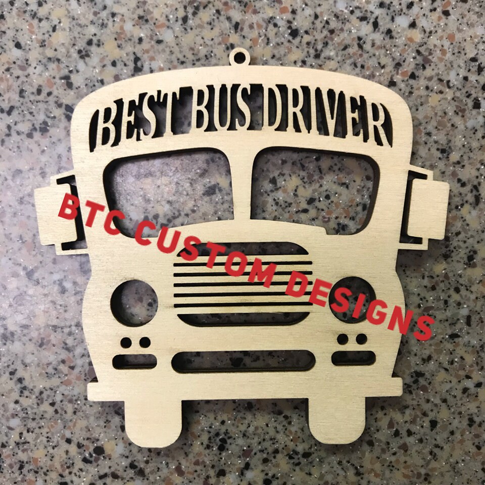 School Bus, School Bus Charm Ornament, School Bus Ornament, Bus Driver ...