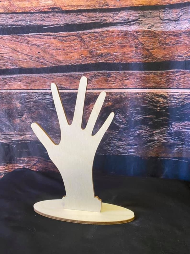 Hand Display Ring Display Craft Show Display Wooden Ring - Etsy