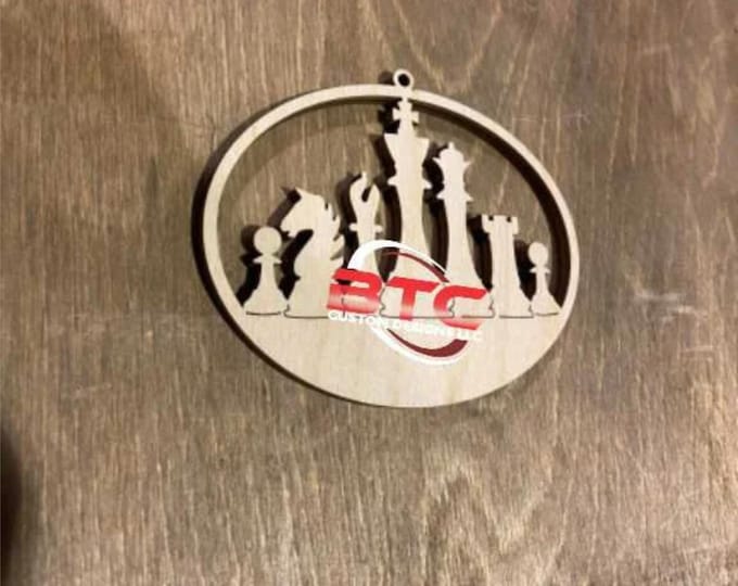 Checkmate Chess Ornament Chess Christmas Chess Gift Chess Present Funny ...